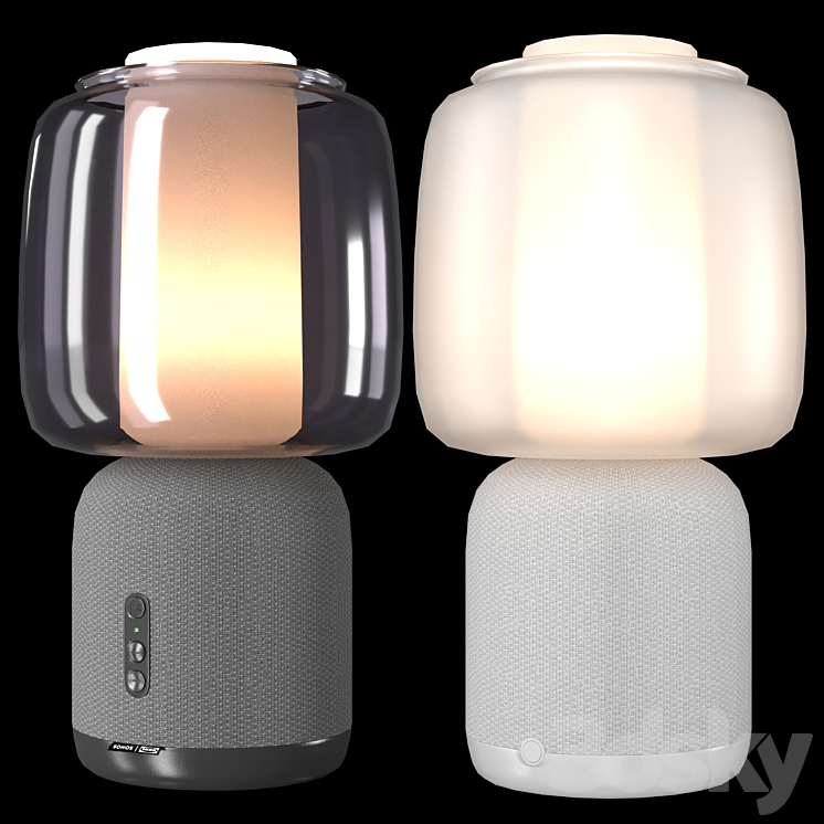 SYMFONISK speaker lamp - Table lamp - 3D model