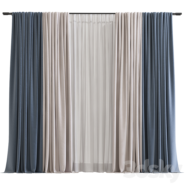 Curtain #278 - Curtain - 3D model