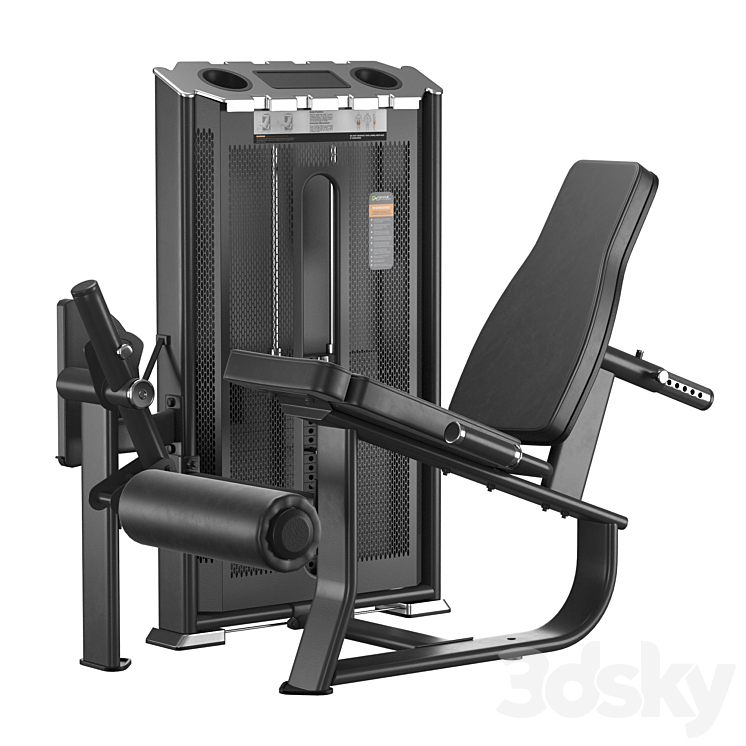 E-7002A Leg Extension - Sports - 3D model