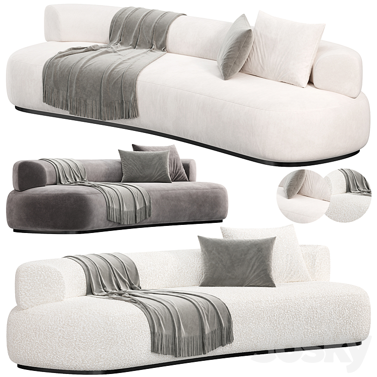 SOFA 38305 model by loftdesigne, sofas - Sofa - 3D model