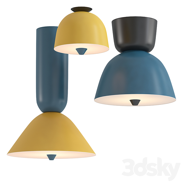 DAG - Ceiling lamp - 3D model