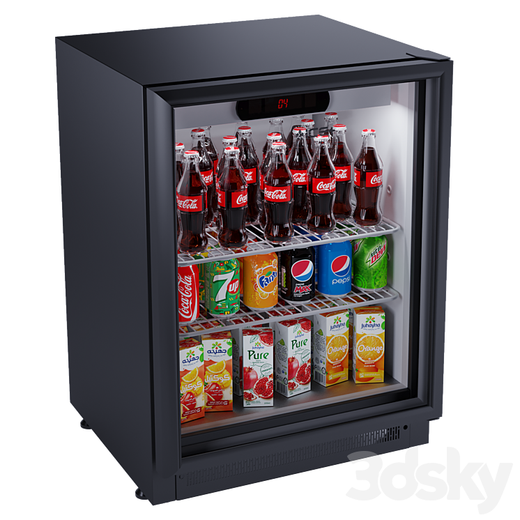 ICEBERG Mini Bar WB - Kitchen appliance - 3D model