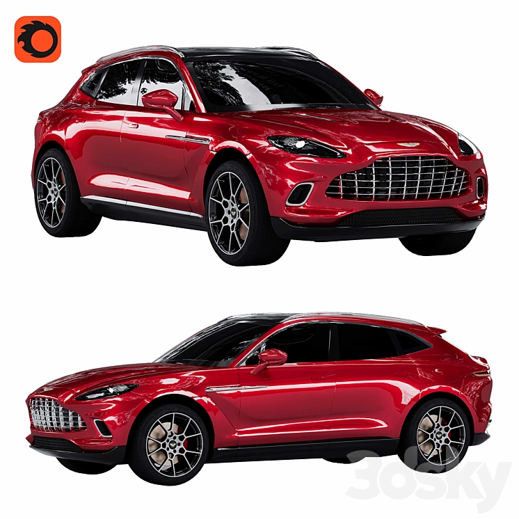 Aston Martin dbx - Transport - 3D model