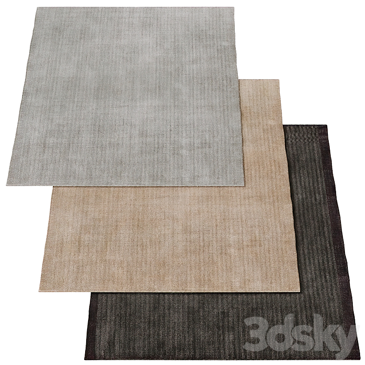 Poliform Shindo - Carpets - 3D model