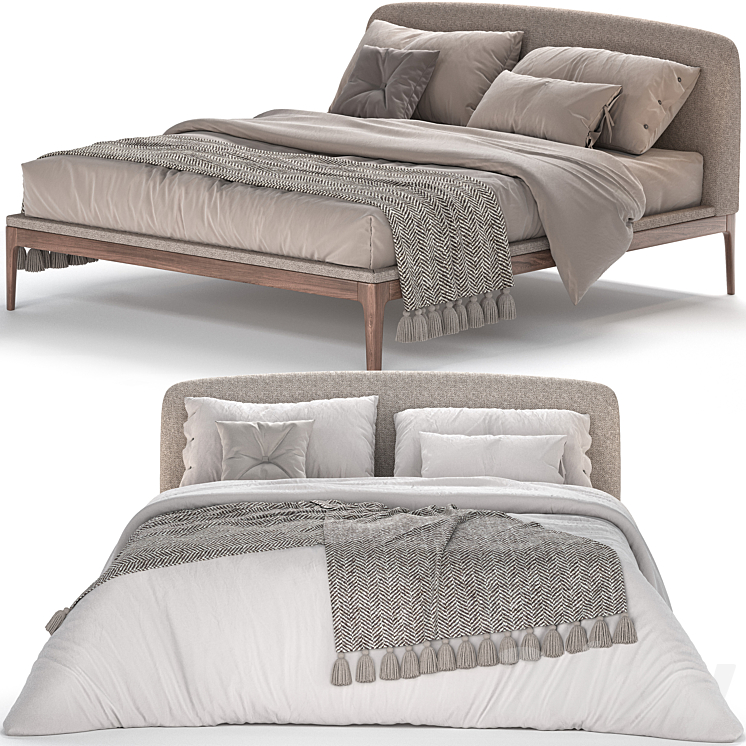 Dall'Agnese Elegance - Bed - 3D model