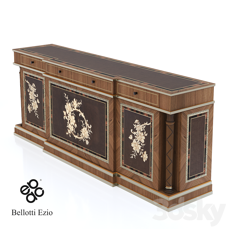 (OM) Bellotti Ezio 1370 - Sideboard & Chest of drawer - 3D model
