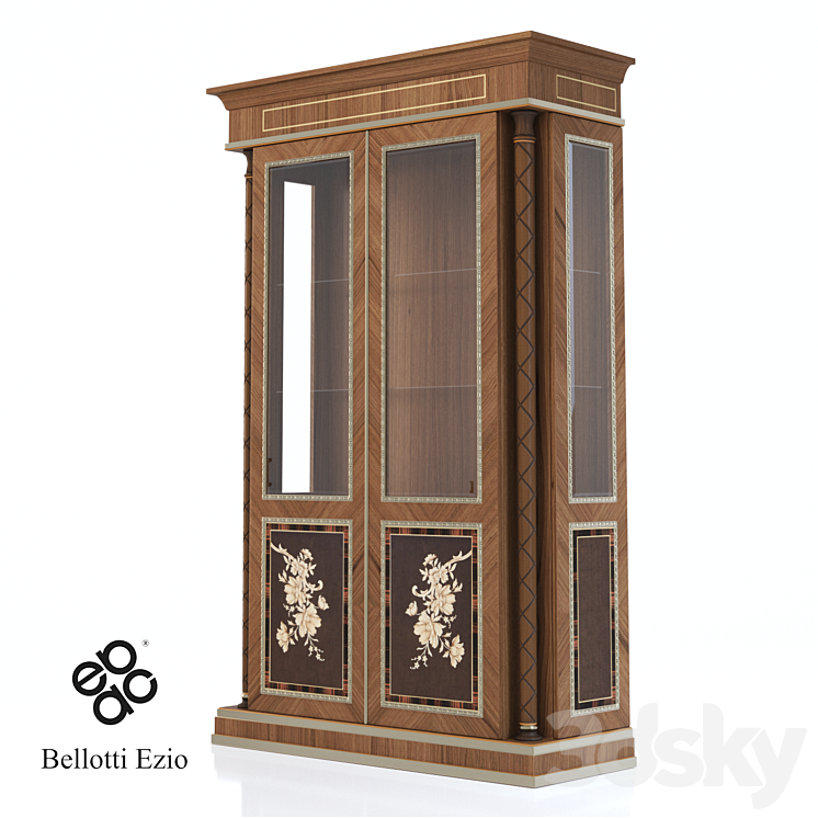 (OM) Bellotti Ezio 1371 - Wardrobe & Display cabinets - 3D model
