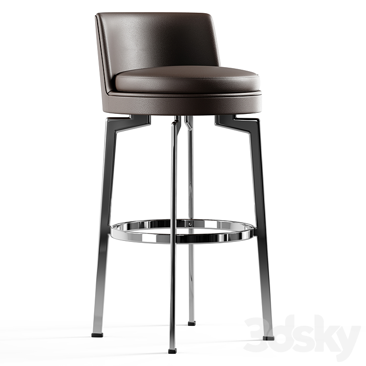 Flexform - Feel Good, Bar Stool - Chair - 3D model