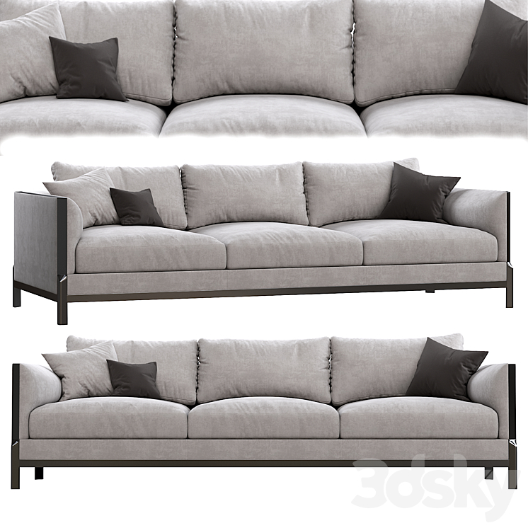Trussardi Casa Band Sofa - Sofa - 3D model