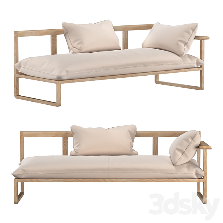 long chair - Other soft seating - 3D model