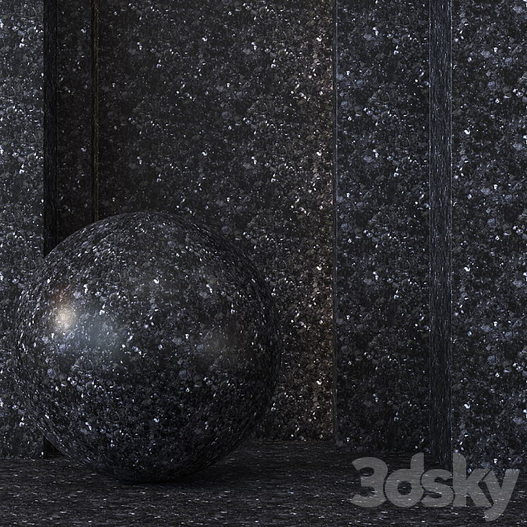 Granite Texture 4K - Seamless - Stone - 3D model