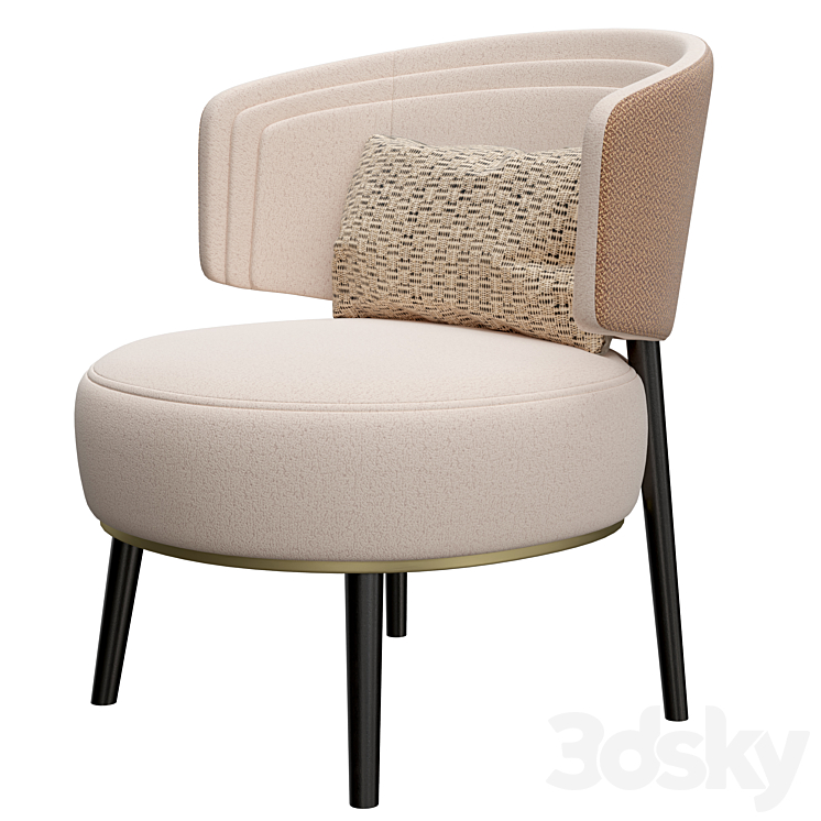 Frato Lucerne armchair - Arm chair - 3D model