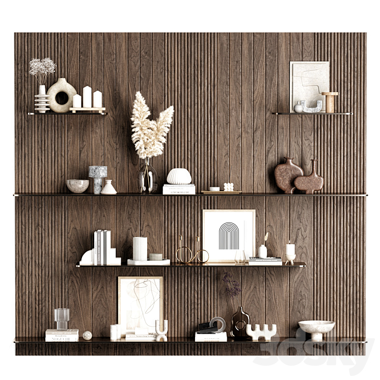 Decor 115 - Rack - 3D model