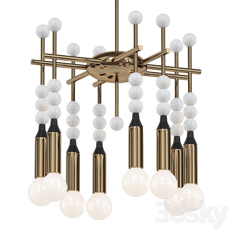 Talisman 8 - Pendant light - 3D model