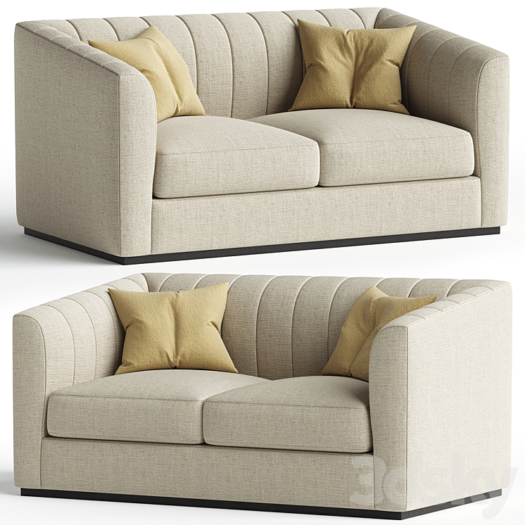 CLUB Sofa By Stylish Club - Sofa - 3D model