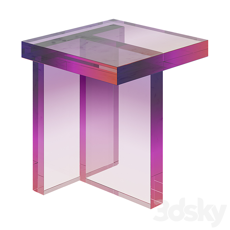 Design coffee table 01 - Table - 3D model