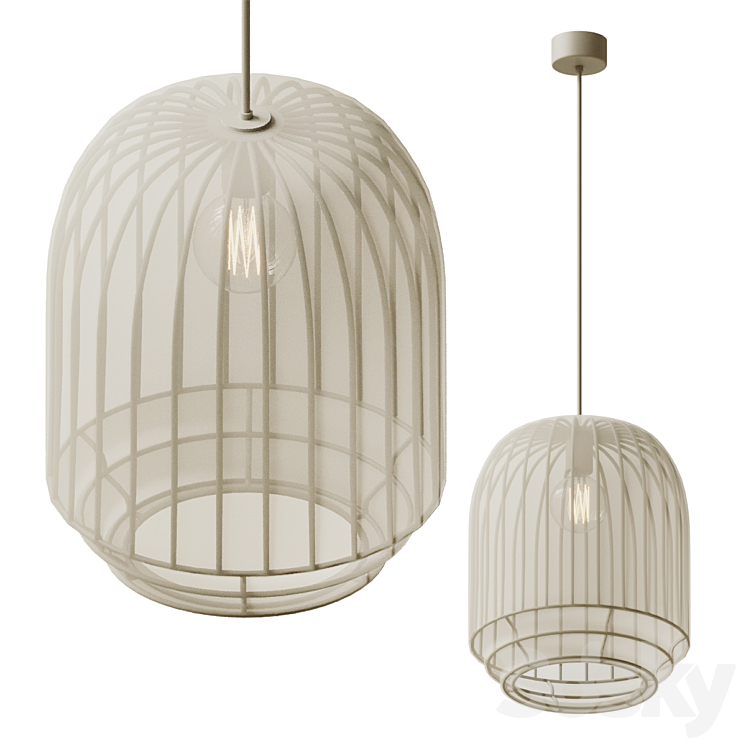 Pendant Light Off White Northern - Pendant light - 3D model