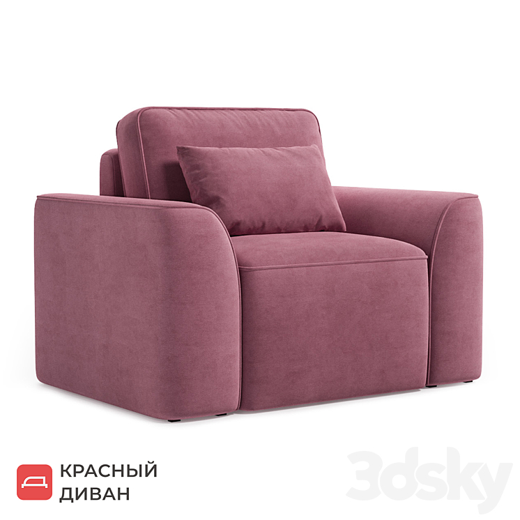 Armchair Holly - Arm chair - 3D model