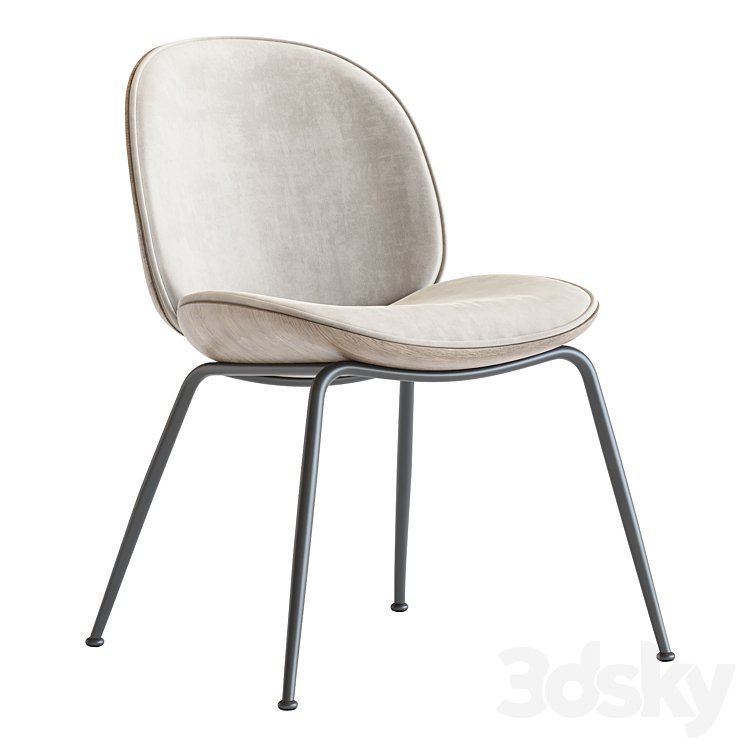 Gubi Chair - Chair - 3D model