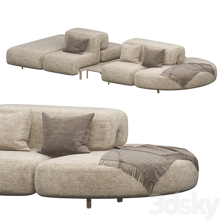 padun - Sofa - 3D model