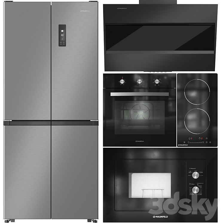 MAUNFELD Appliance Collection 02 - Kitchen appliance - 3D model