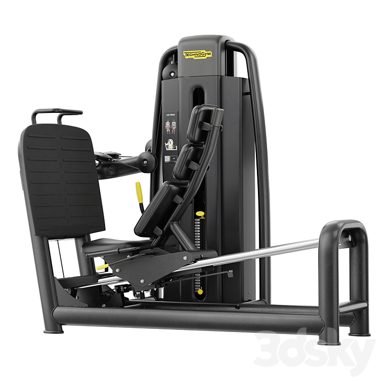 Technogym Selection 700 - Leg Press - Sports - 3D model