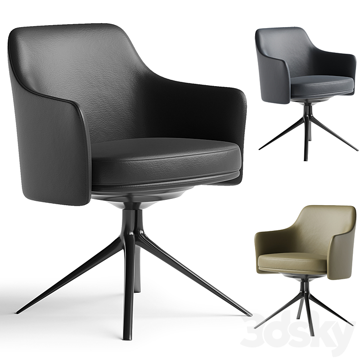 Stanford Bridge Arimchair by Poliform - Arm chair - 3D model