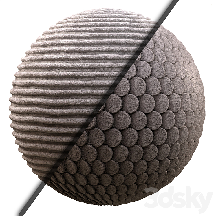 architectural concrete 4K PBR texture 001 - Stone - 3D model