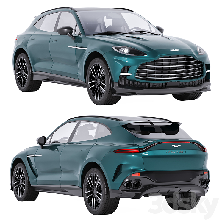 Aston Martin DBX 707 2023 - Transport - 3D model