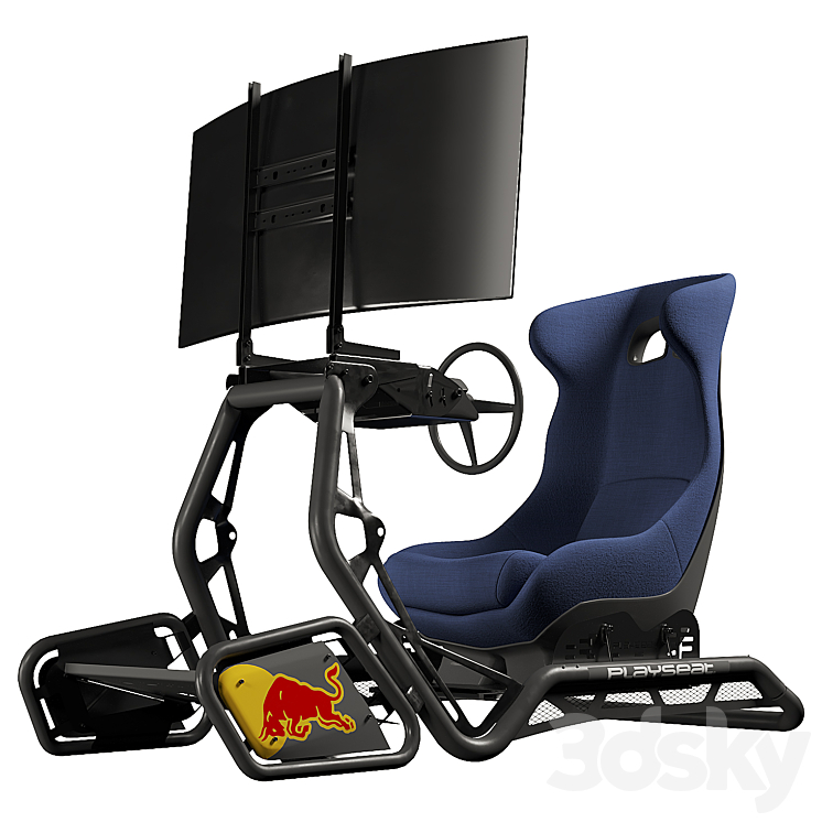 Playseat sensation RED BULL RACING cockpit for sim racing - Sports - 3D ...
