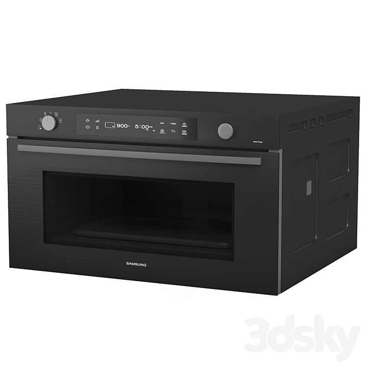 Samsung microwave 01 - Kitchen appliance - 3D model