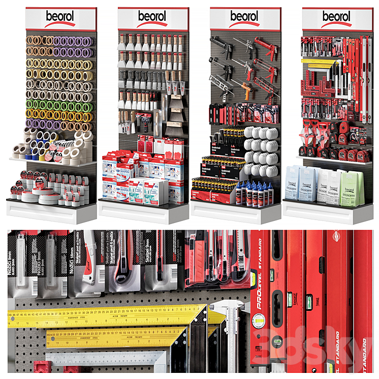 Hardware store 2 - Shop - 3D model