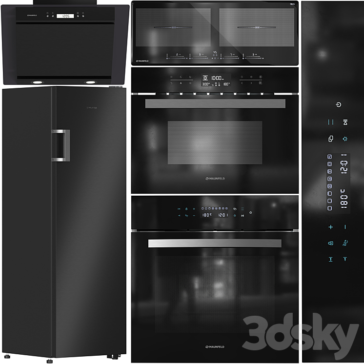 MAUNFELD Appliance Collection 09 - Kitchen appliance - 3D model