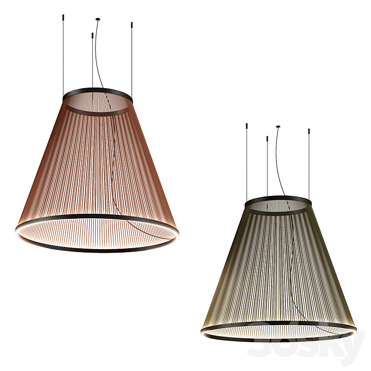 Vibia Array Pendant Light 3d Model