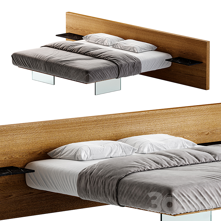 Air Wildwood Bed - Lago - Bed - 3D model