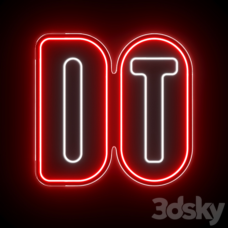 Do It Neon Sign - Neon - 3D model