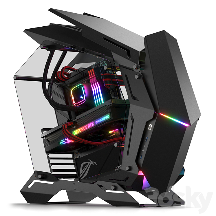 Gaming PC 13 - PC & other electronics - 3D model