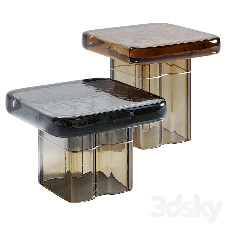 Tau 40 Murano Table Reflex - Table - 3D model