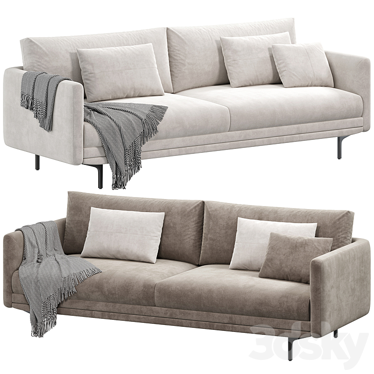 The Lomi Sofa by bolia - Sofa - 3D model