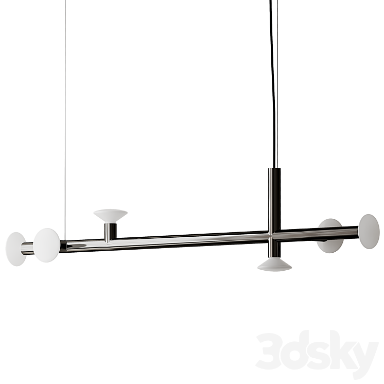 Ultra Chandelier from Blu Dot - Pendant light - 3D model