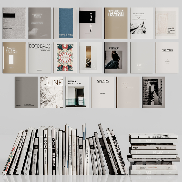 book 05 - Books - 3D model