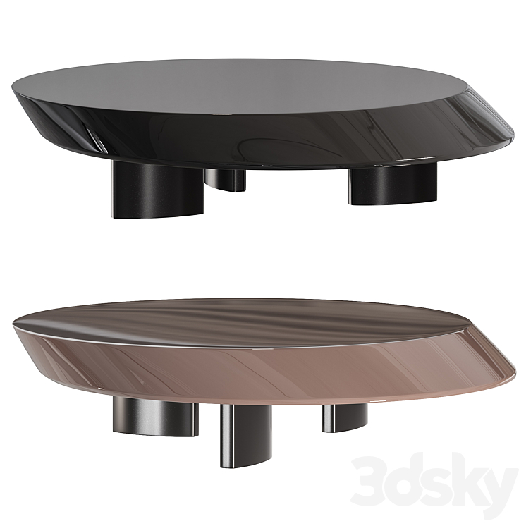 Accordo Table By Cassina Table 3d Model