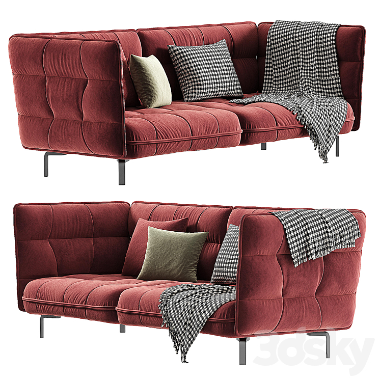 HUSK Sofa By Italy - Sofa - 3D model