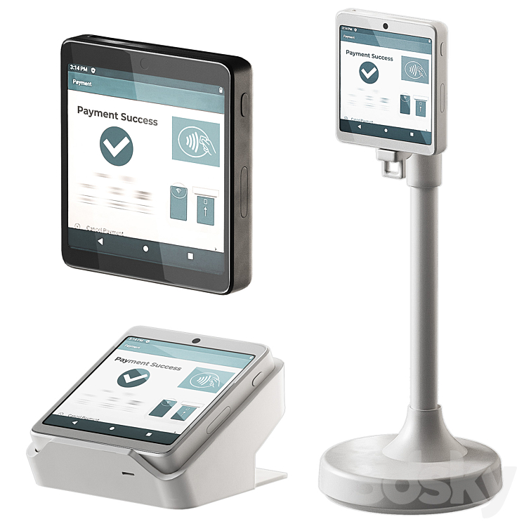 POS Terminal - Shop - 3D model