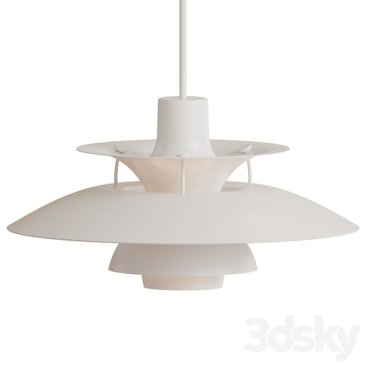 PH 5 Pendant - Pendant light - 3D model