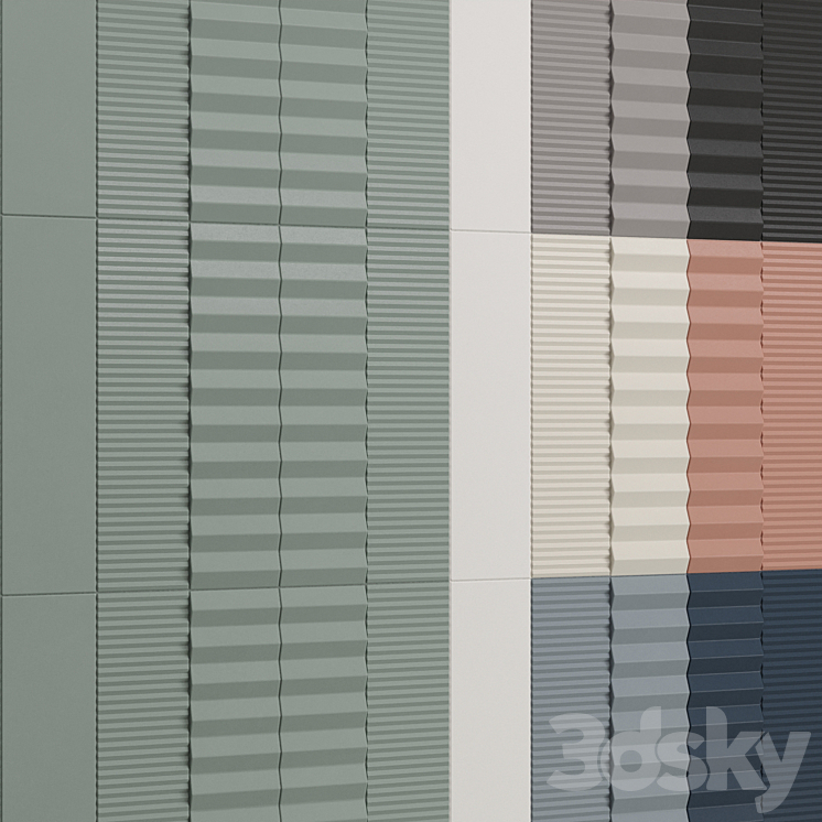 WOW Twin Peaks - Tile - 3D model