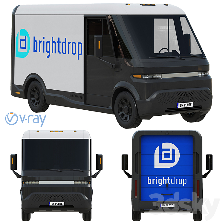 BrightDrop Zevo 400 - Transport - 3D model