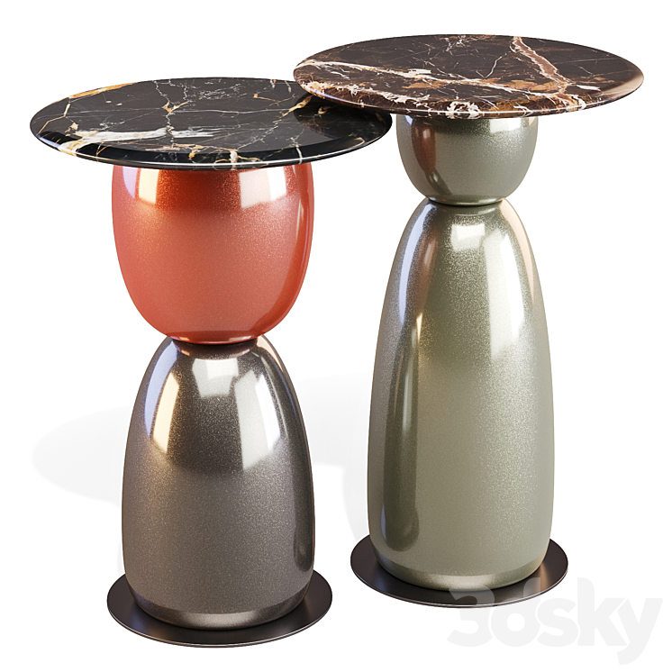 La Manufacture: Gem - Bar Tables - Table - 3D model