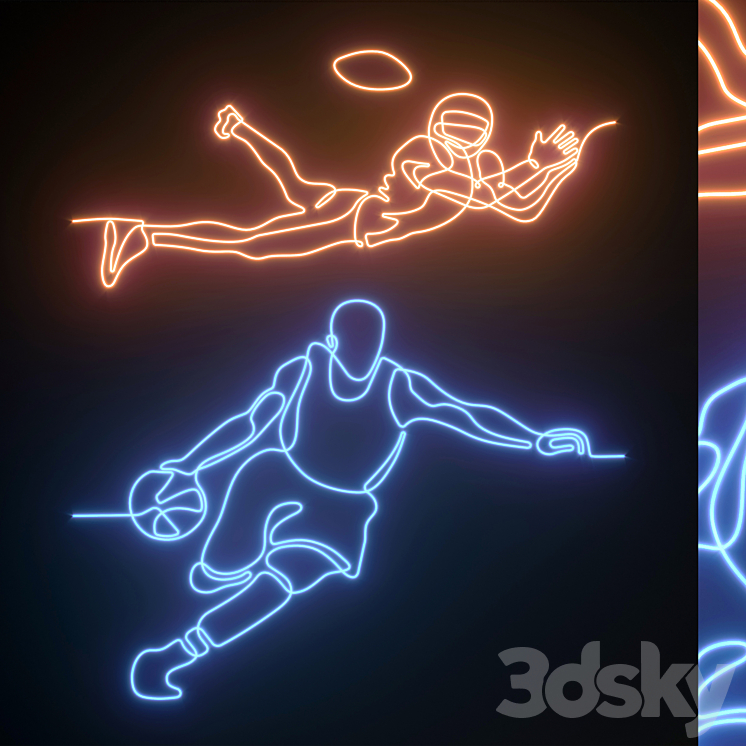 Neon 256 - Neon - 3D model