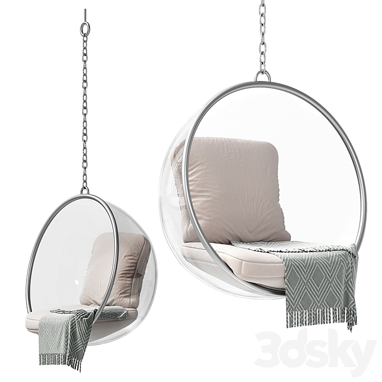 Bubble chair - Arm chair - 3D model